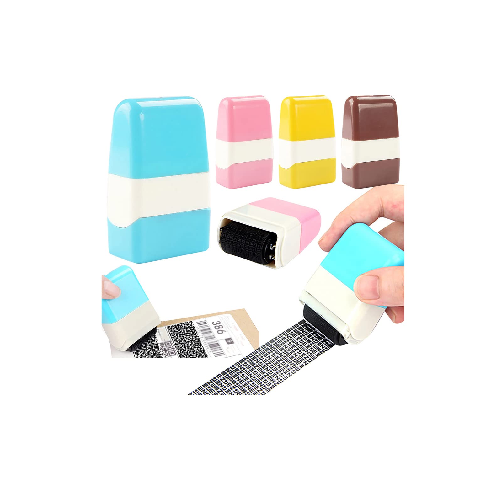 Amazon.com: RIQINGY Private Information Protection Stamp Scrawl Error ...