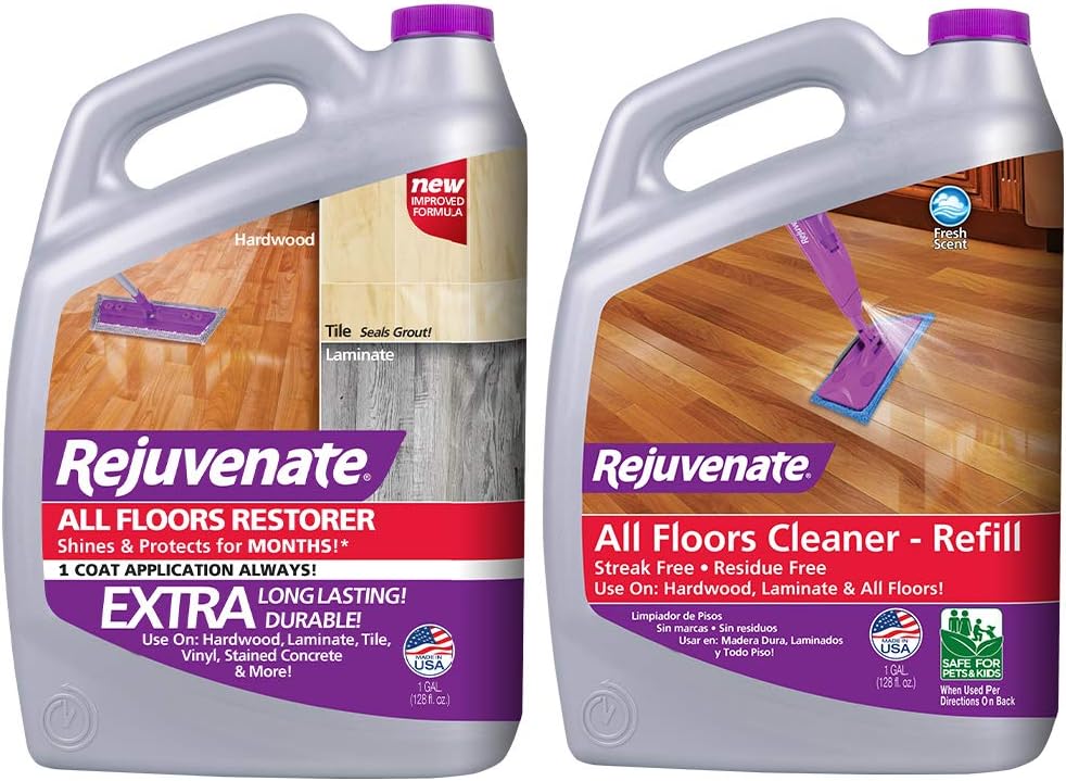 Amazon.com: Rejuvenate All Floors Restorer, Cleaner and Polish (128 oz ...