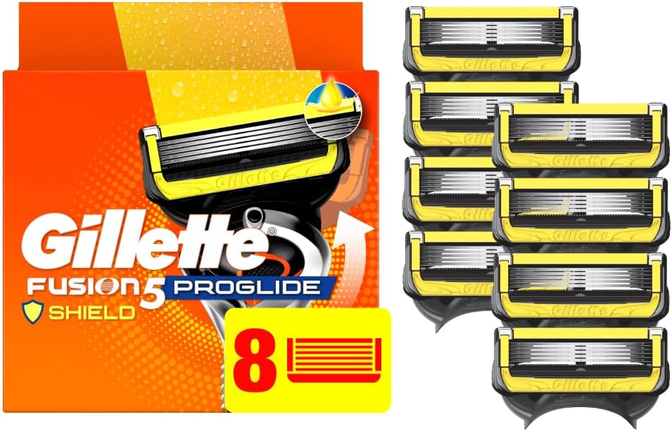 Amazon.com: Gillette Fusion5 Mens Razor Blade Refills, 12 Count ...