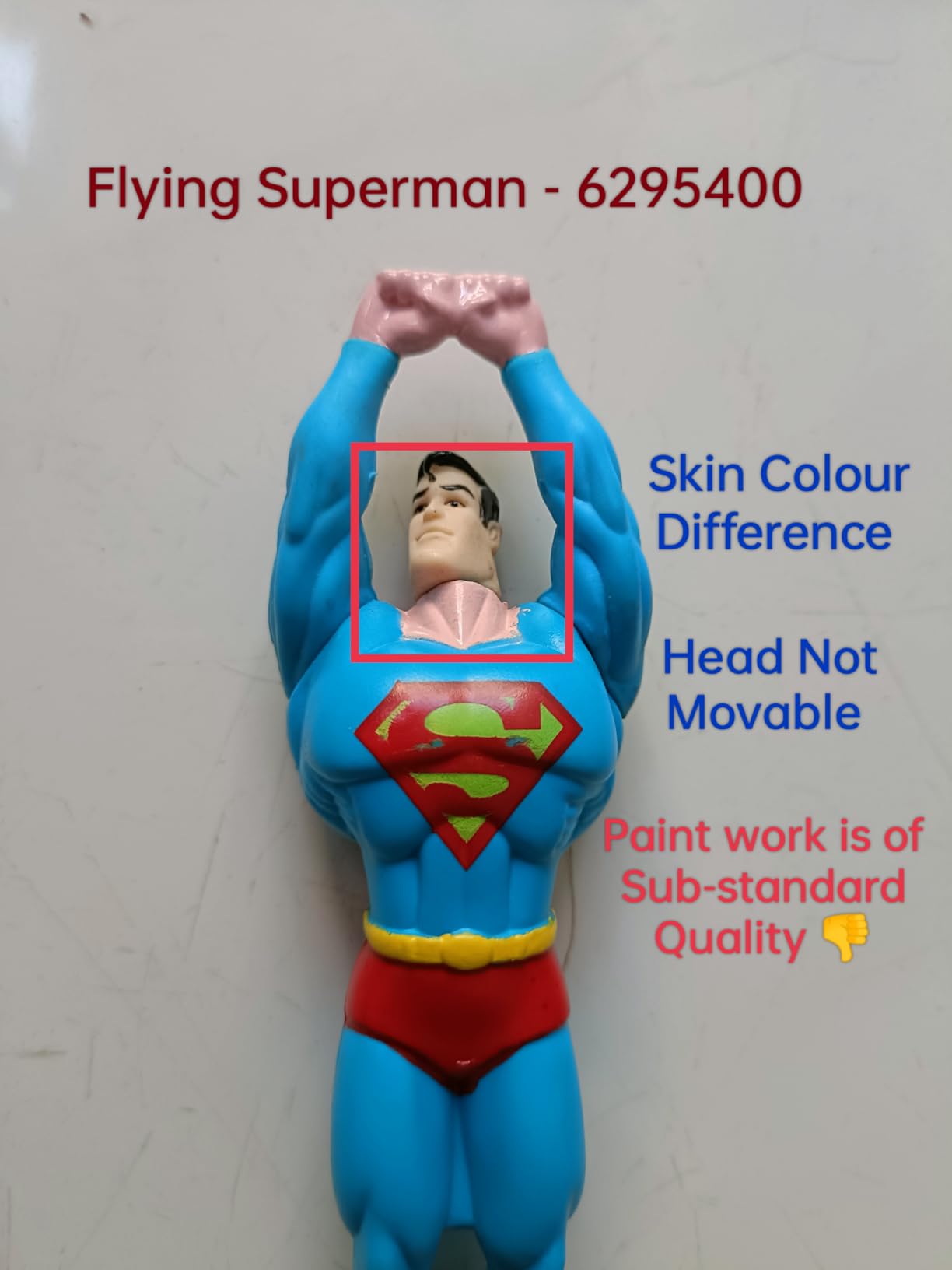 Funskool-Flying Superman,Classic Action Figures with Articulation,6 ...