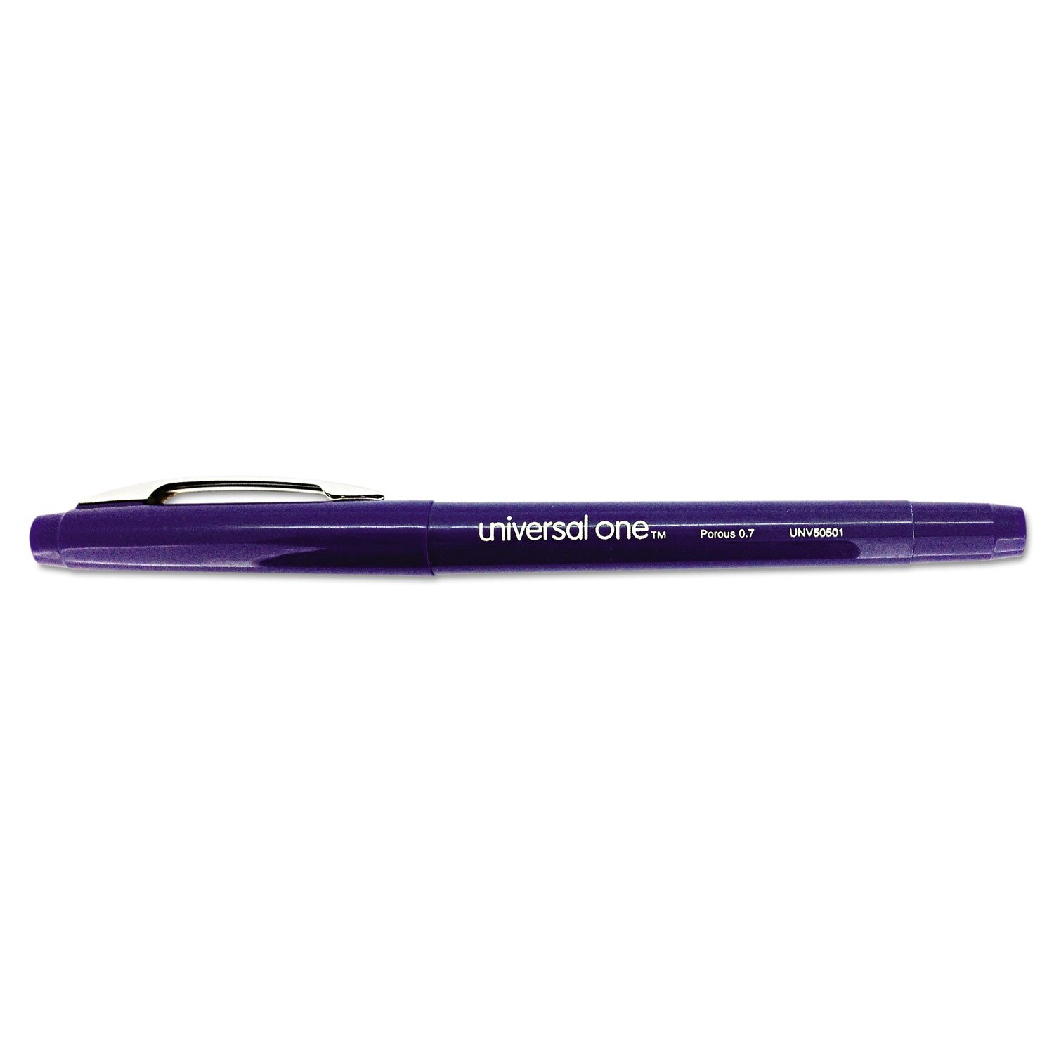 Amazon.com : Universal UNV50501 0.7mm Porous Point Pens - Medium, Blue ...