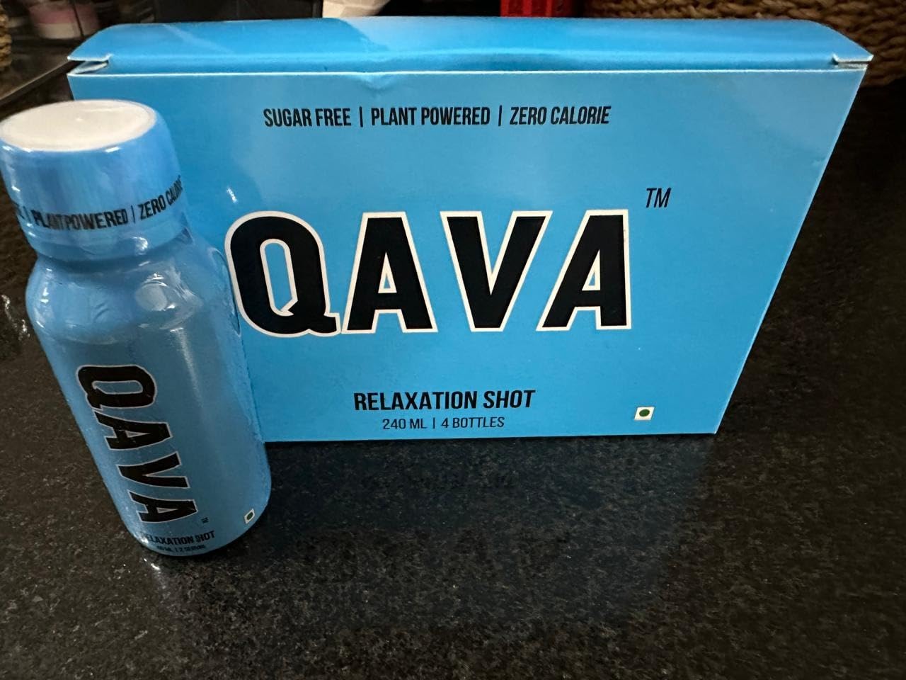 QAVA Relaxation Shot | Plant-Powered Stress Relief | Calms Mind ...