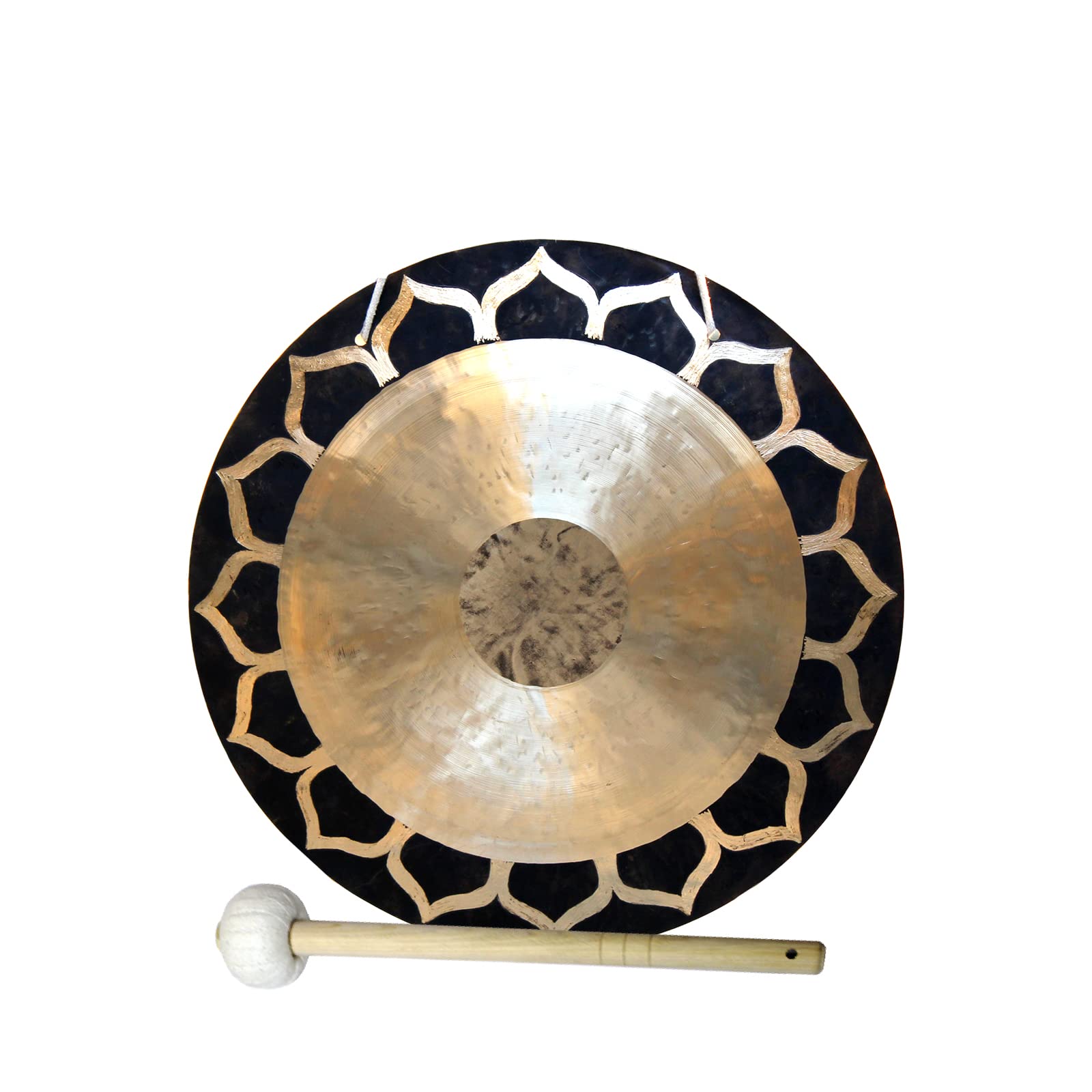 Amazon.com: Arborea Gong 26" Lotus Gong with Gong Mallet and Hanging ...