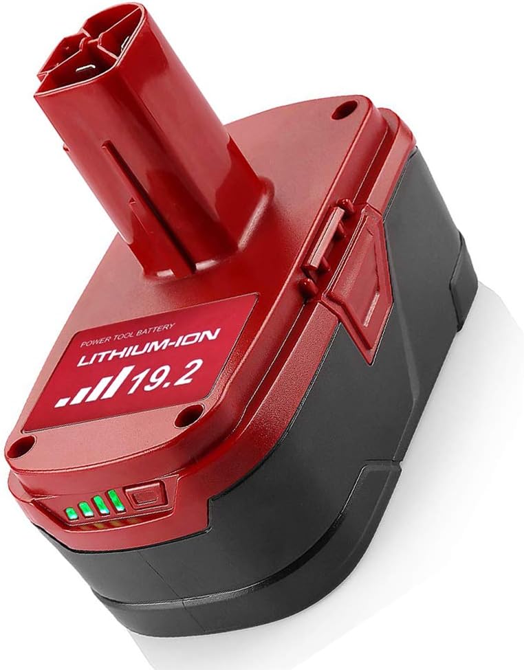 5.0Ah 19.2 Volt Lithium Replacement Battery Compatible with Craftsman ...