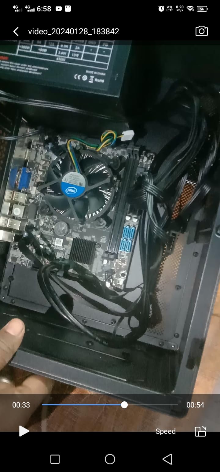 SYNTRONIC Desktop Pc Computer (Core i3 8th gen, 16 GB RAM, 512gb M.2 ...