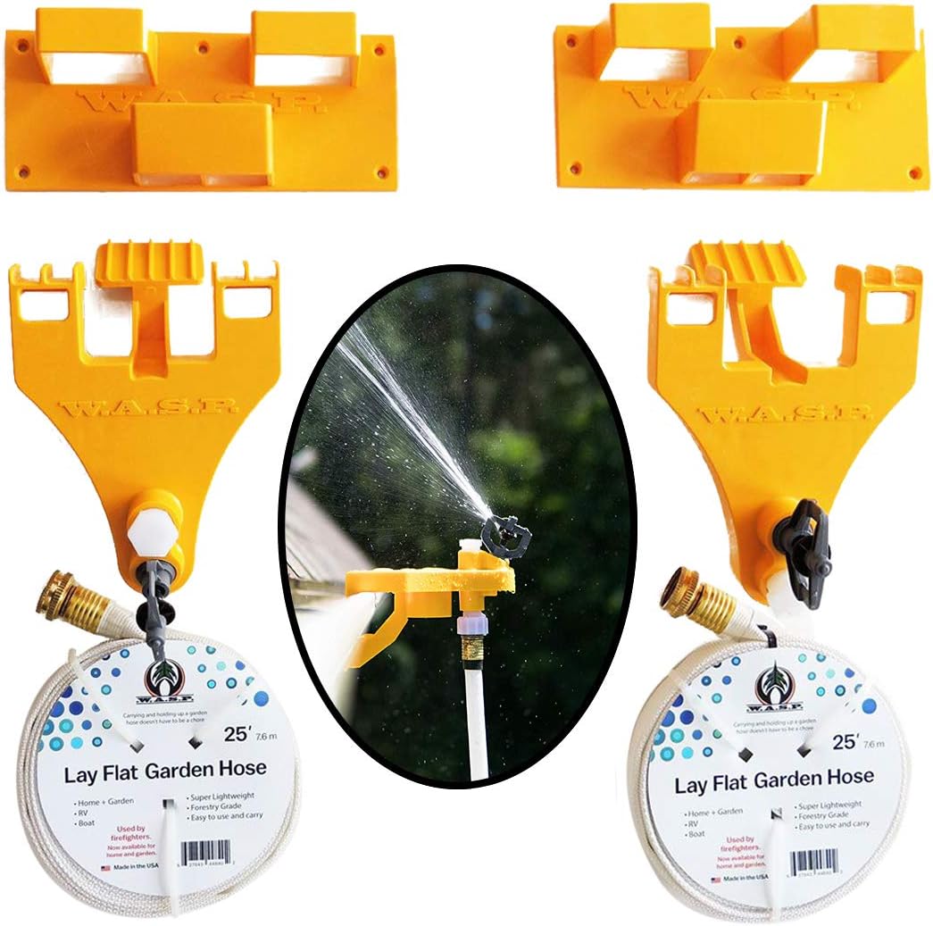 Amazon.com : Wasp Wildfire Protection System - Gutter Mount Sprinkler ...
