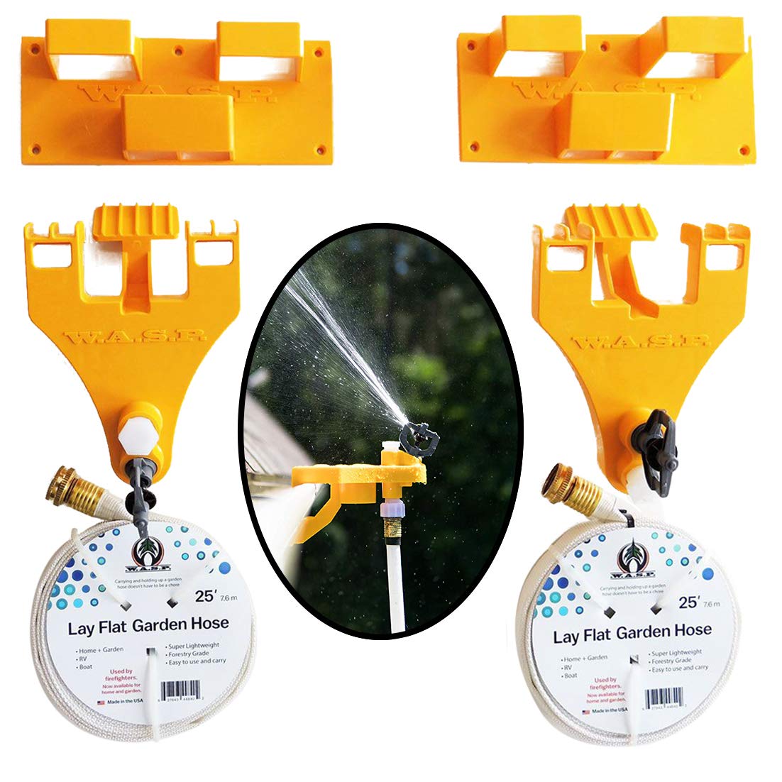 Wasp Wildfire Protection System Gutter Mount Sprinkler And Hose Kit ...