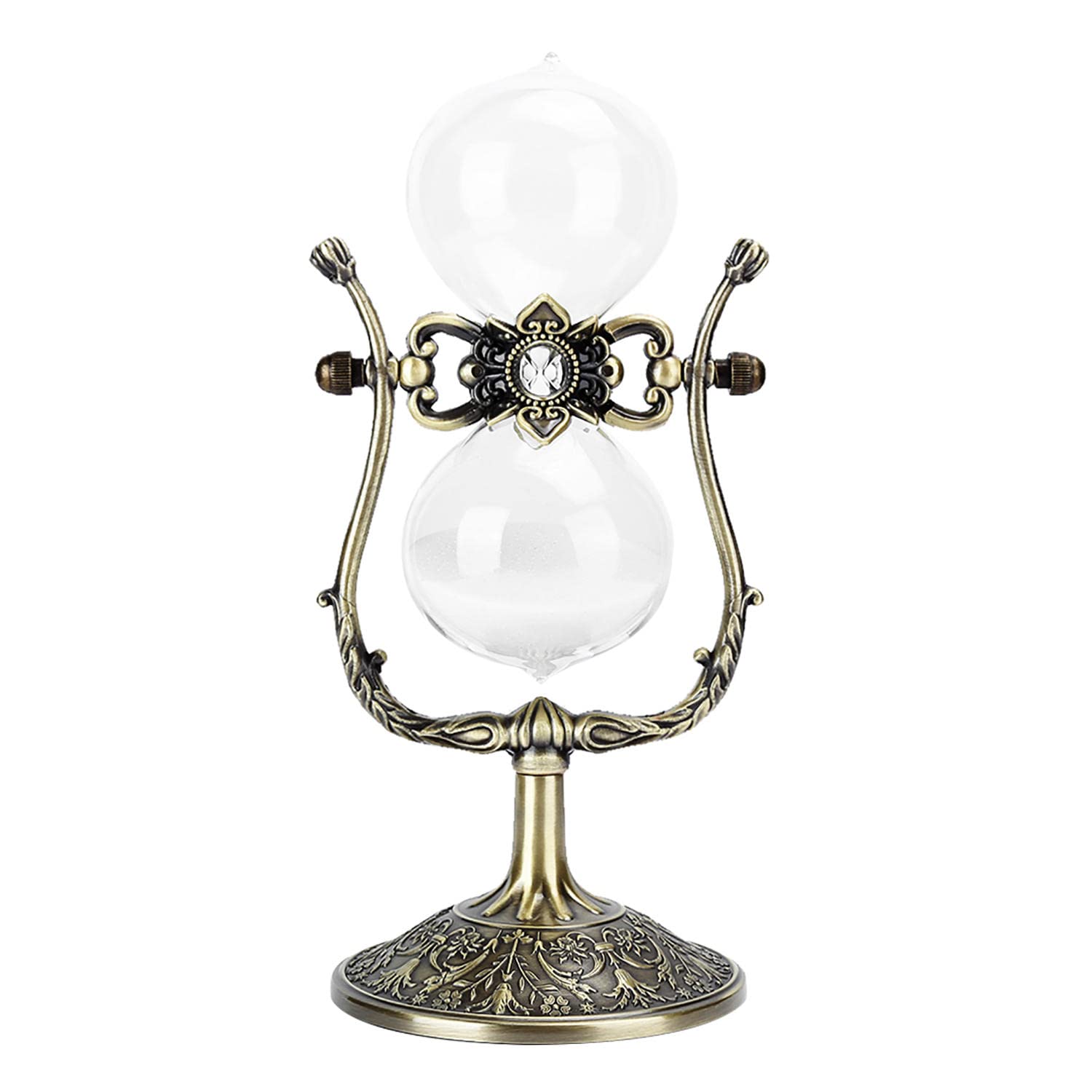 Amazon.com: Hourglass Timer,Rotatable Vintage Hour Glass with Sand,15 ...