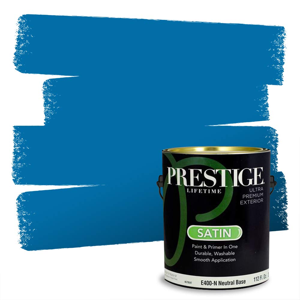 PRESTIGE Paints Exterior Paint and Primer In One, 1-Gallon, Satin ...