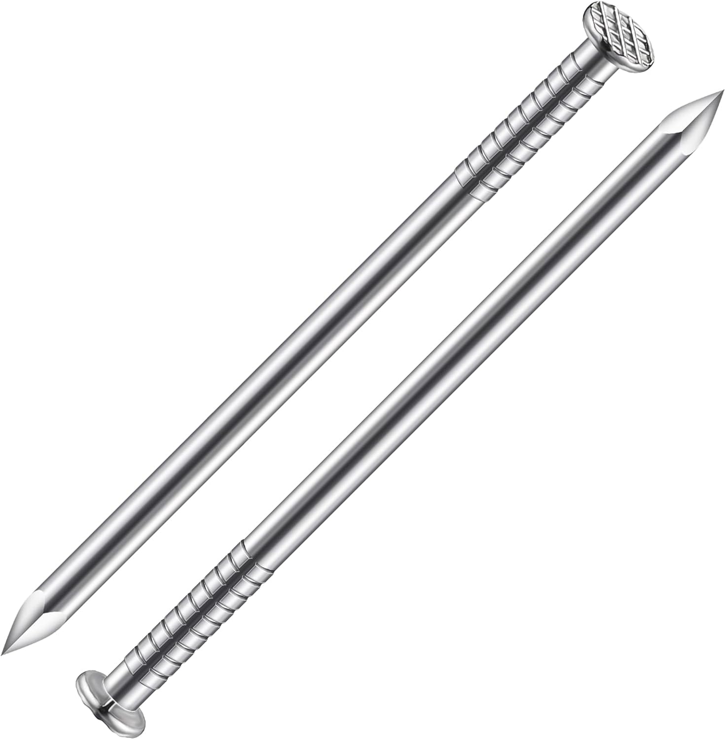 Amazon.com: Wensilon (100 pcs)2 inch Stainless Steel 304 Nails, Hanging ...