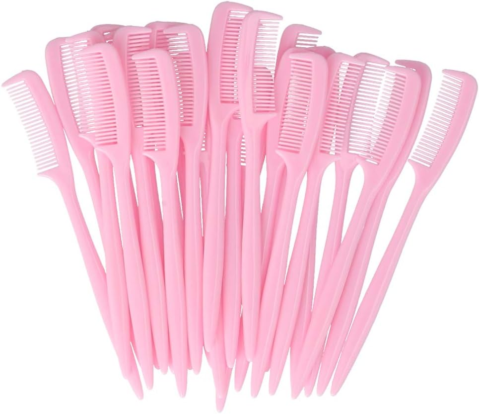 Amazon.com: 25pcs Eyelash Separator Comb, Mini Eyebrow Comb Mascara ...