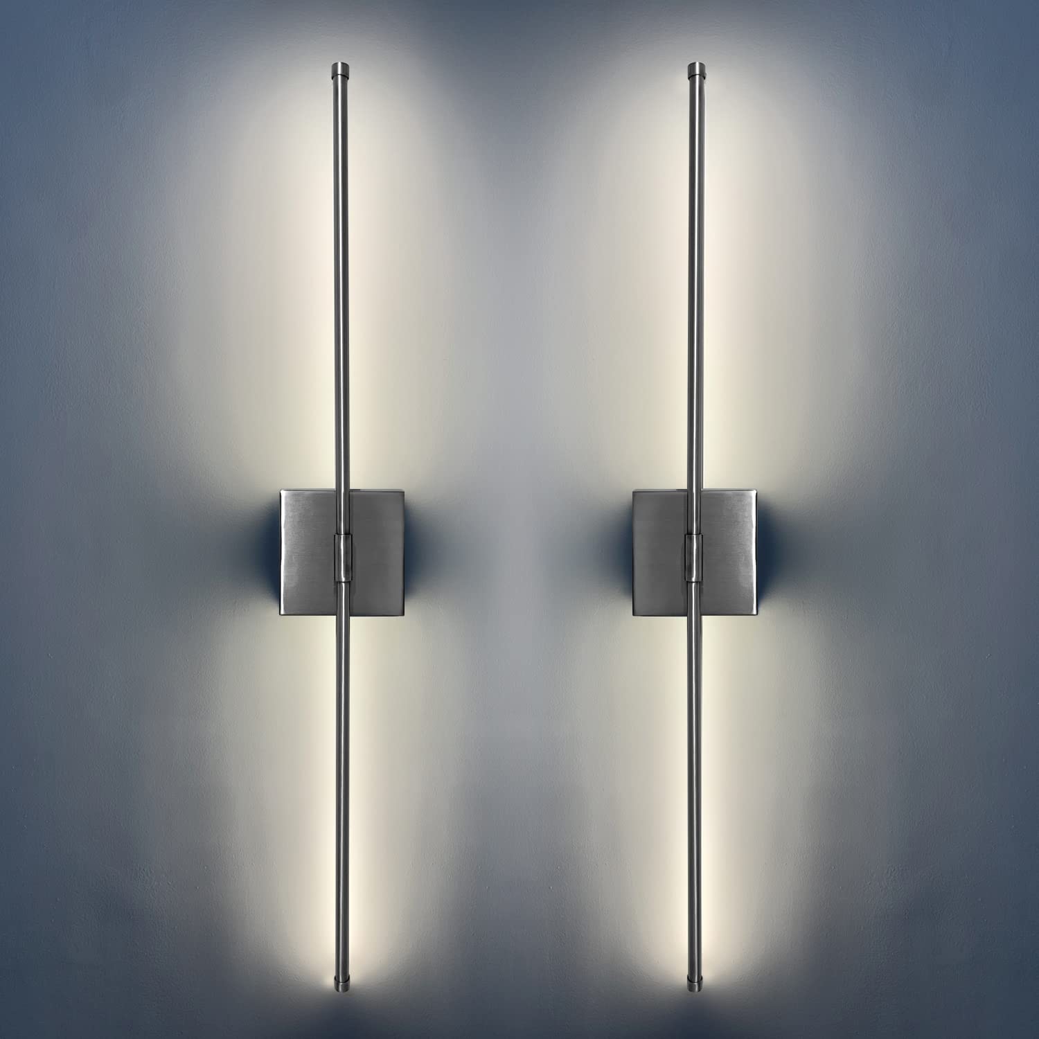 Neatfi Modern LED Indoor Wall Light with Remote Control, 3 Light Modes ...