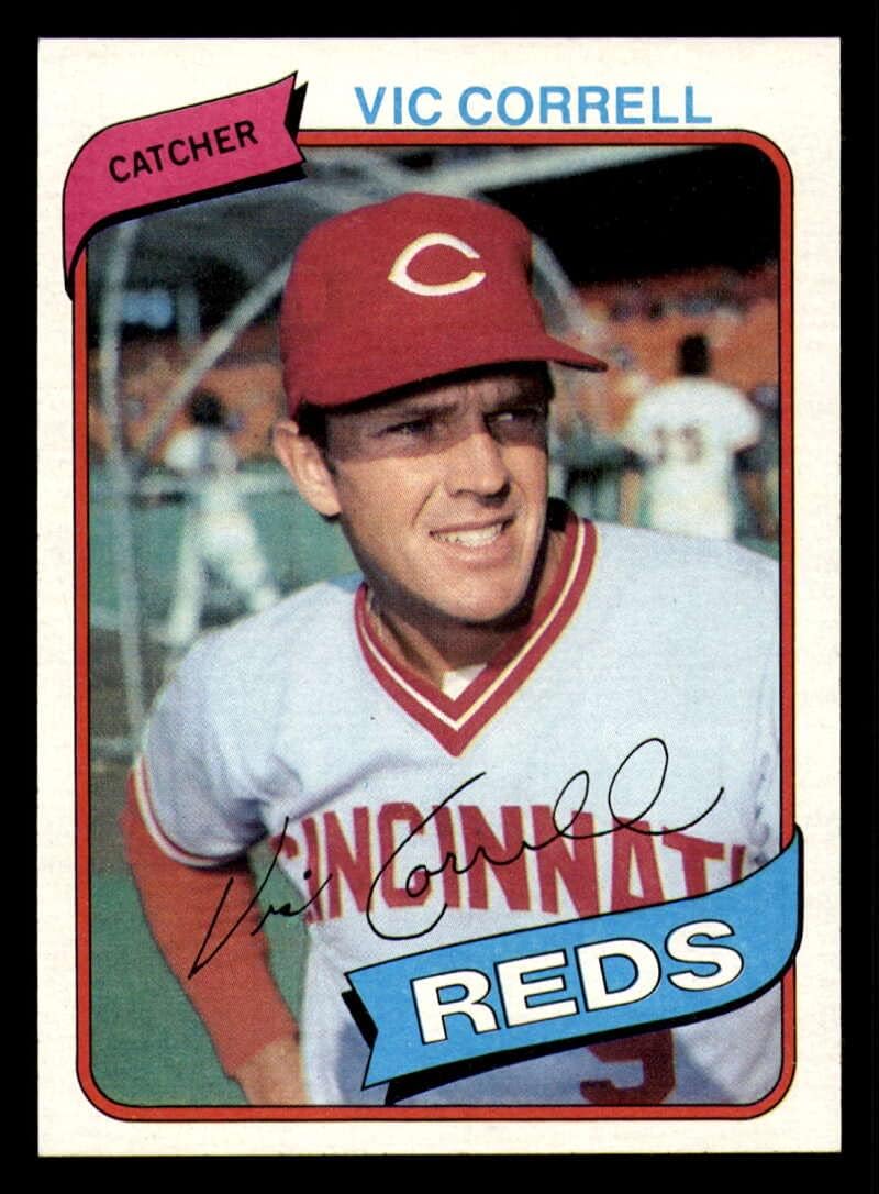 Amazon.com: Baseball MLB 1980 Topps #419 Vic Correll NM Near Mint Reds ...