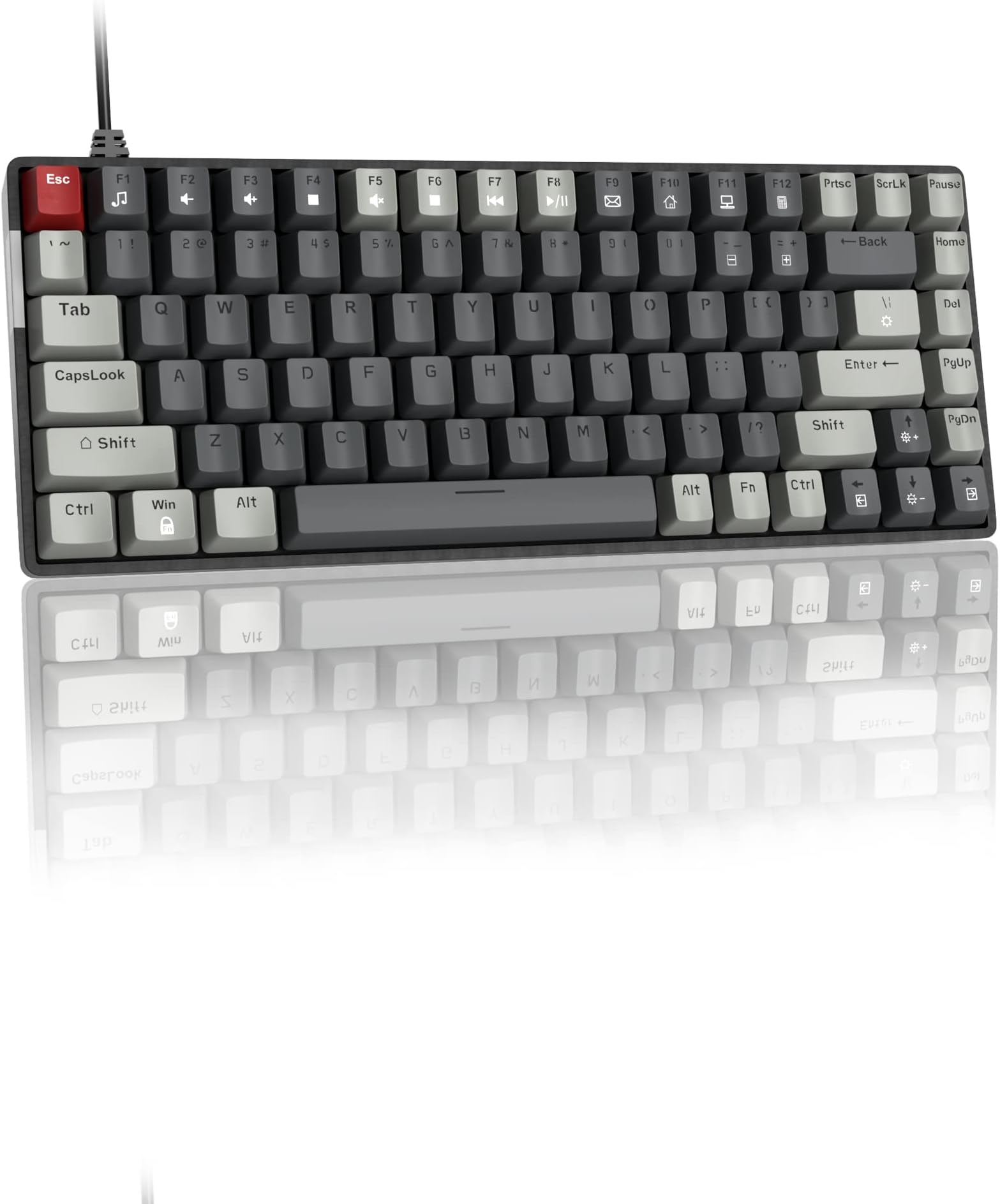 MageGee 75% Mechanical Keyboard, Wired Gaming Keyboard with Blue ...