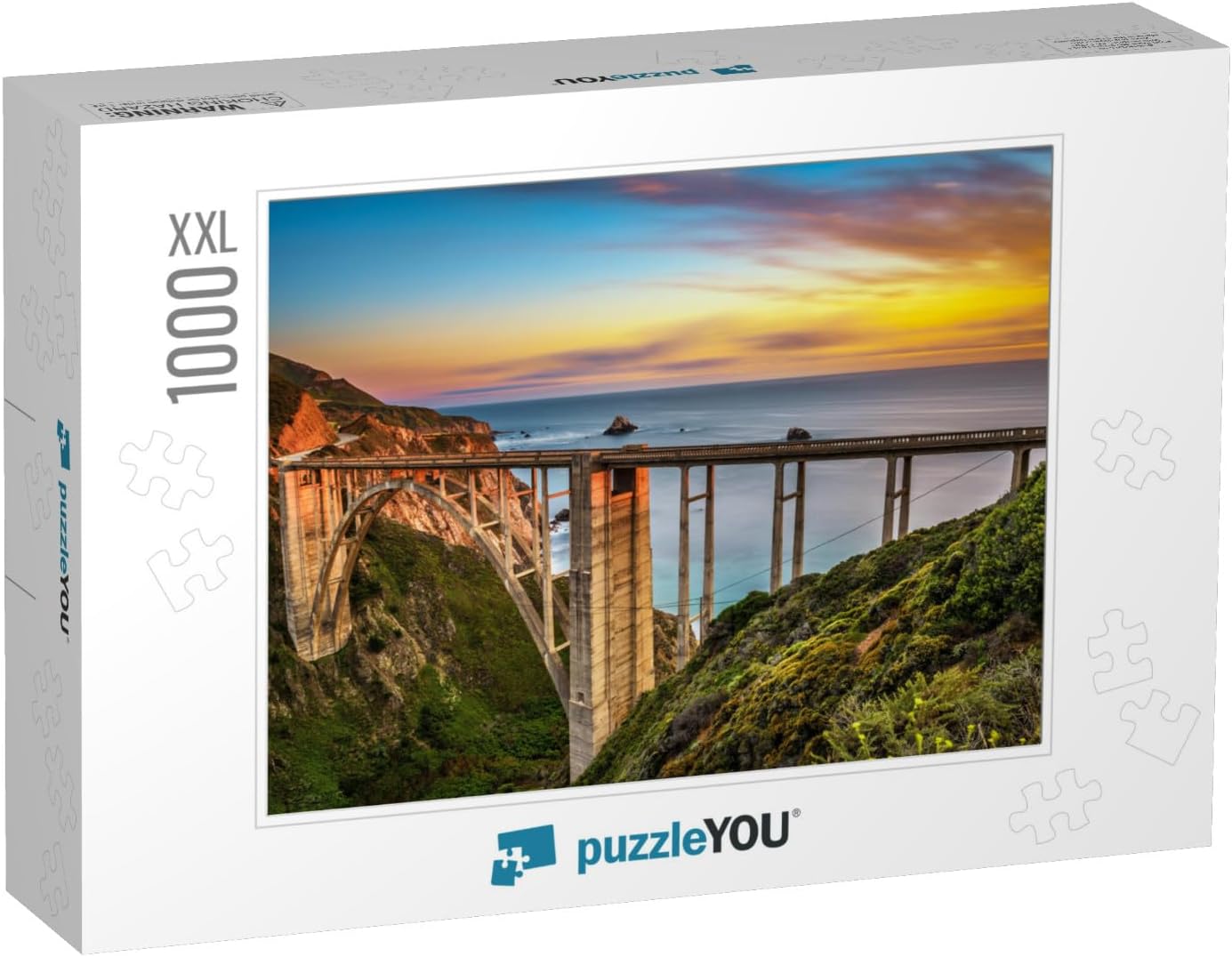 Amazon.com: Bixby Bridge Rocky Creek Bridge & Pacific Coast Highway A ...