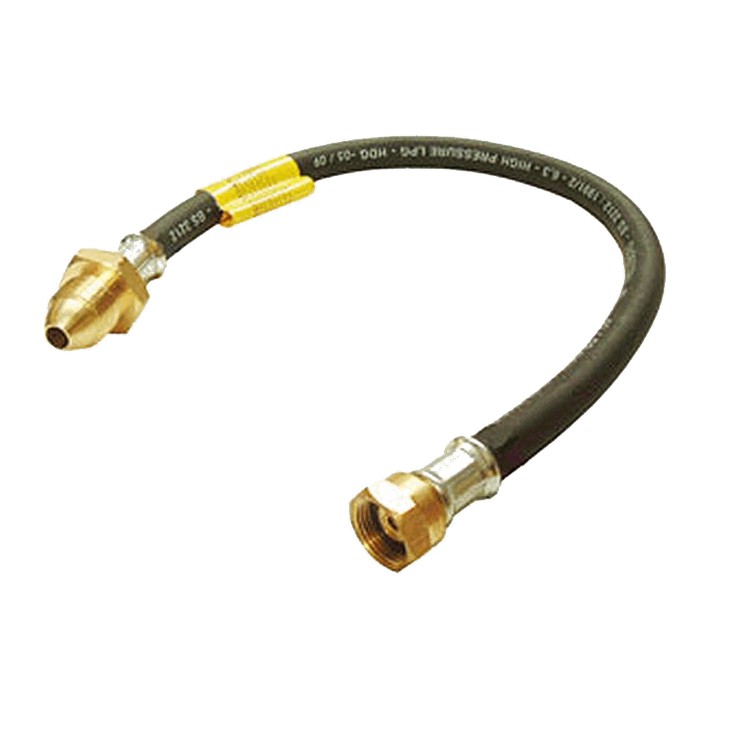 CARAVAN MOTORHOME PROPANE PIGTAIL GAS HOSE CONNECTOR 450mm : Amazon.co ...