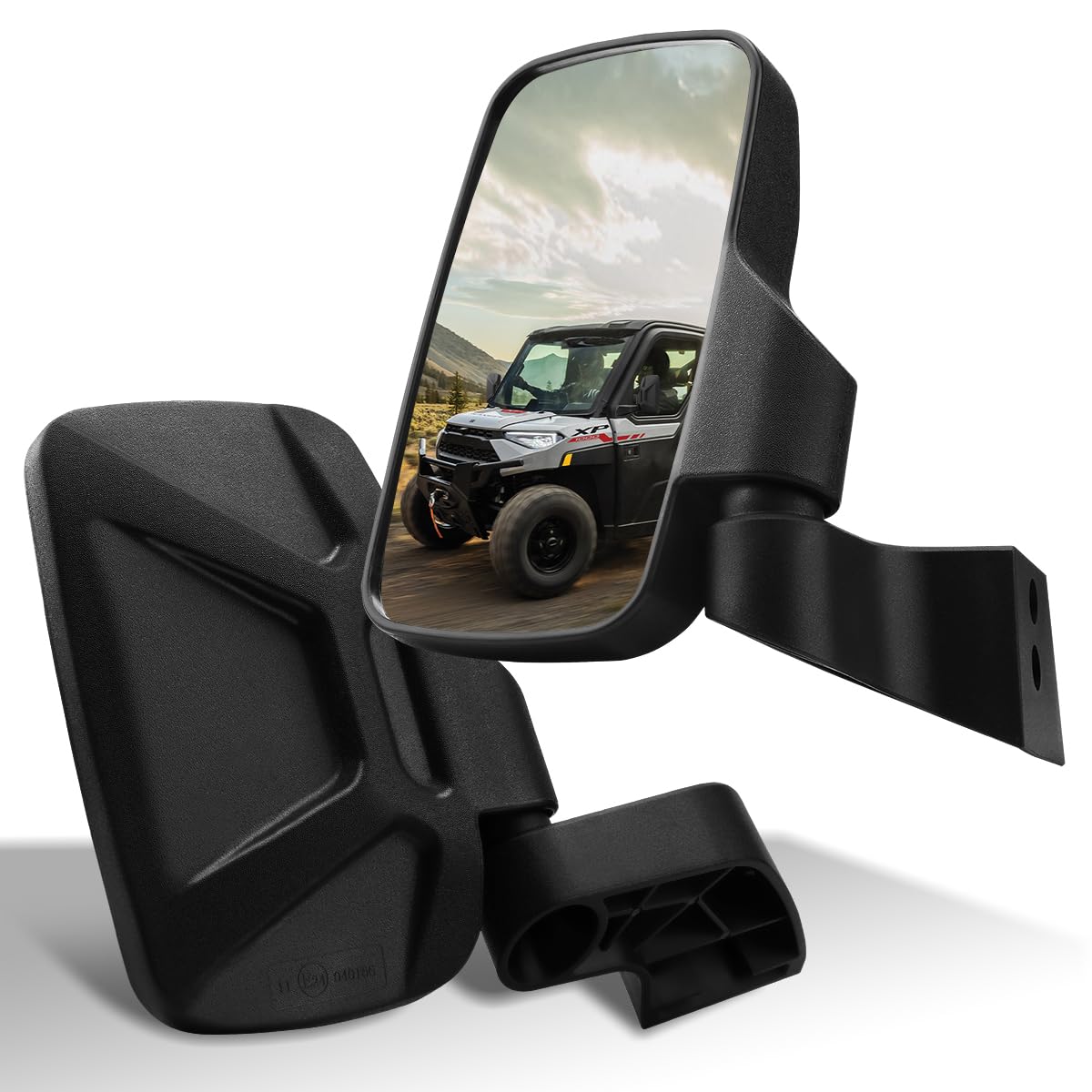 Ranger Side Mirrors Door Mounted, SHEJISI UTV Mirrors Matching Special ...