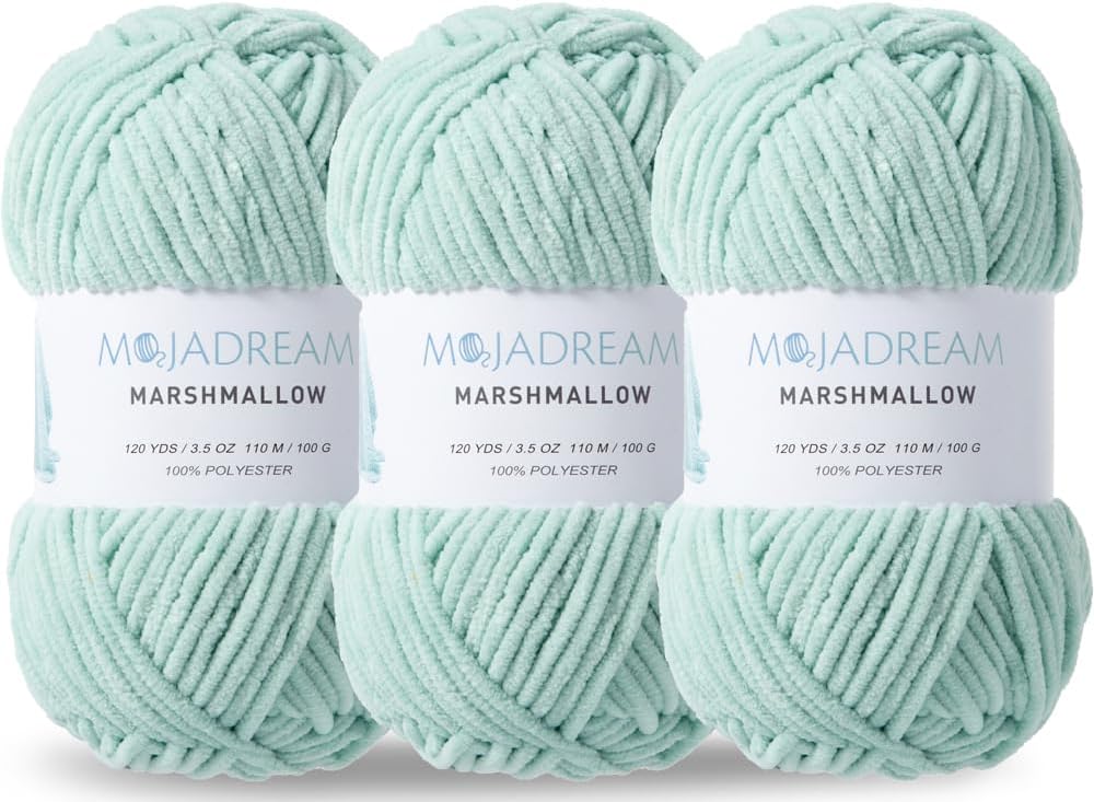 Amazon.com: Premier Just Chenille Yarn Choice of 3 Colors (4) Skeins of ...