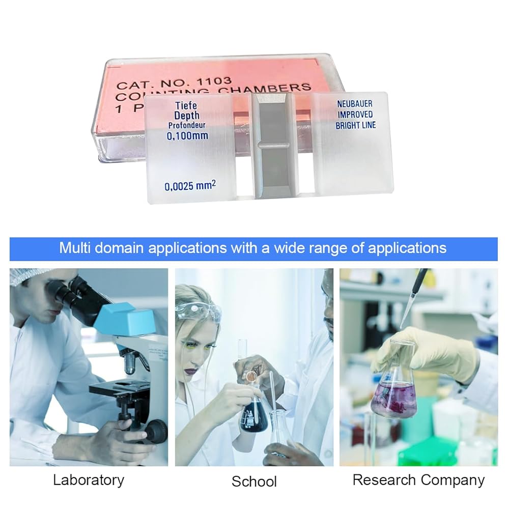 Hemocytometer Cell Counting Chamber,Improved Philippines | Ubuy
