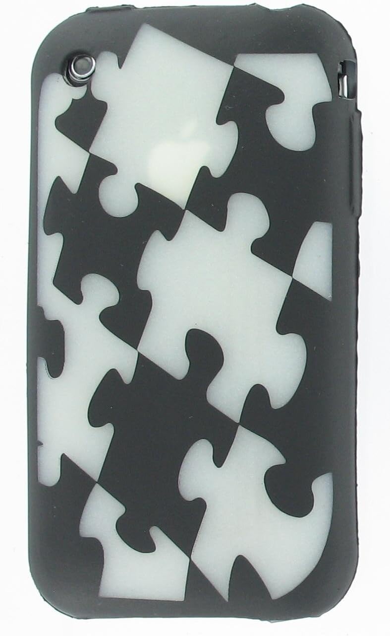 Amazon.com: Puzzle Pieces silicone case cover for Apple iPhone 3G & S ...