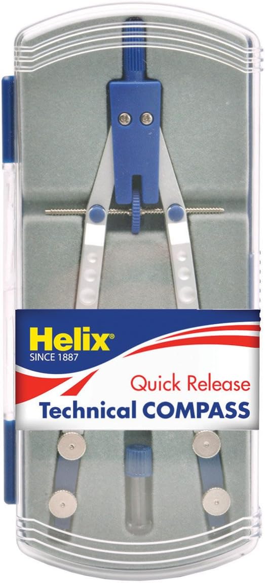 Helix Giant Bow Precision Compass Set 160mm : Amazon.co.uk: Stationery ...