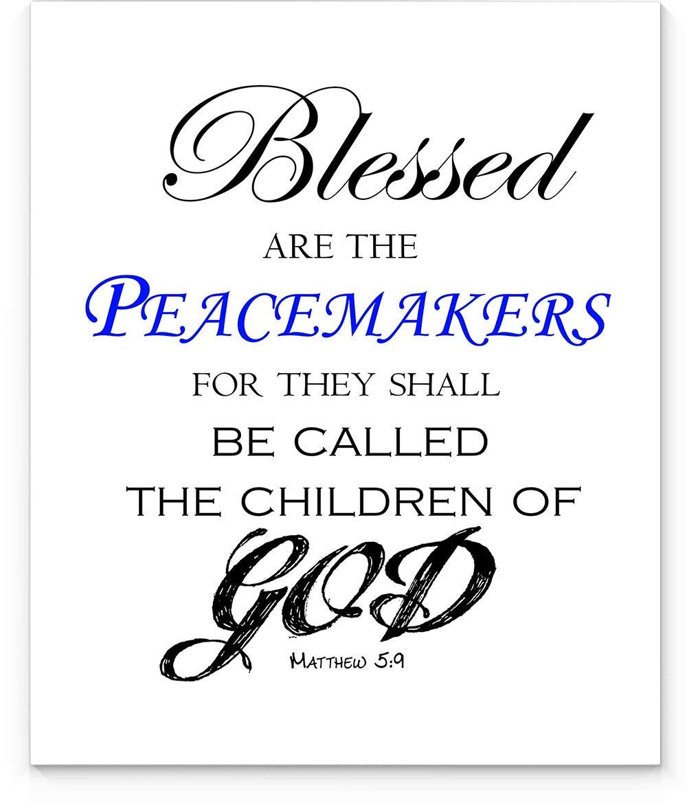 Blessed Are The Peacemakers Police