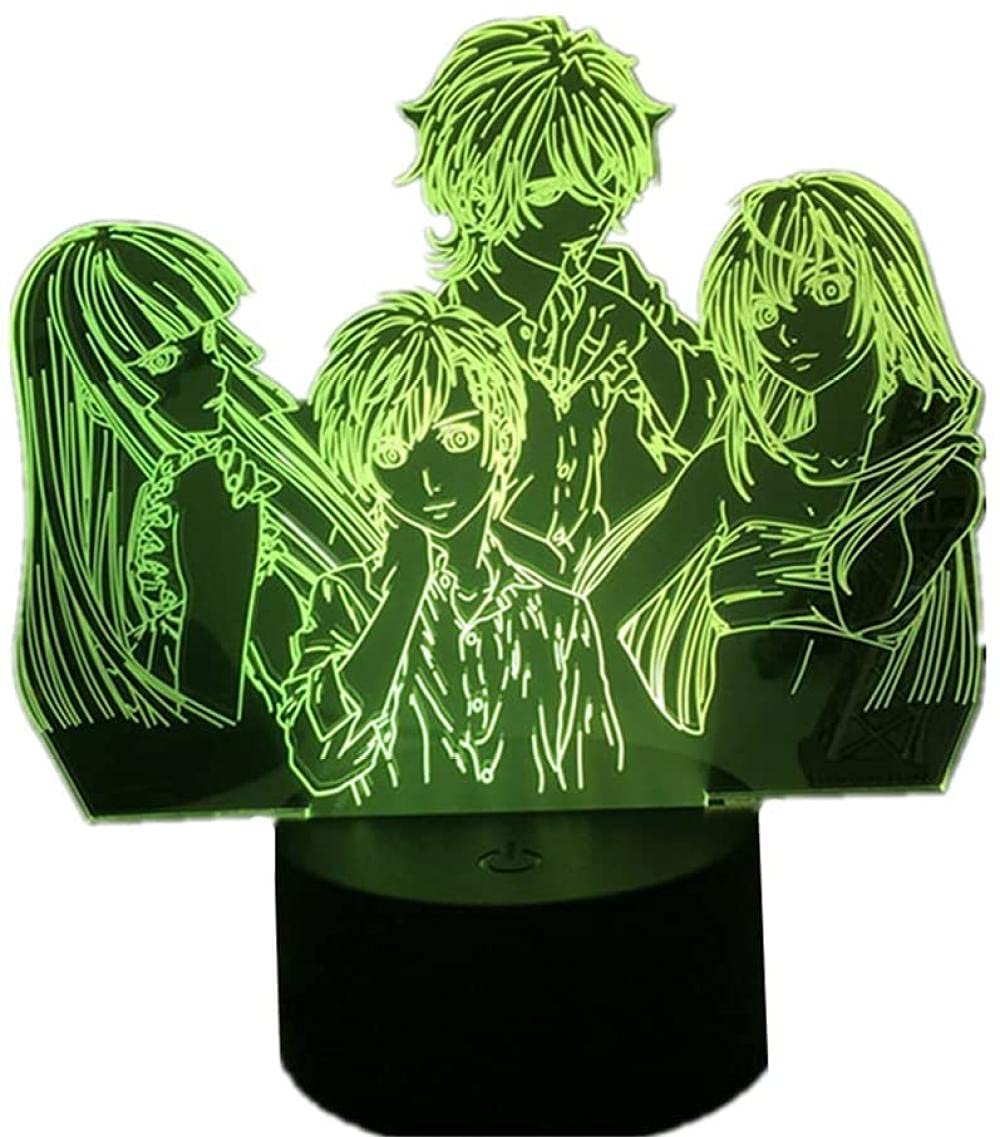 Buy 3D Led Illusion Lamp Night Light Usb Anime Blast Tempest Takigawa ...