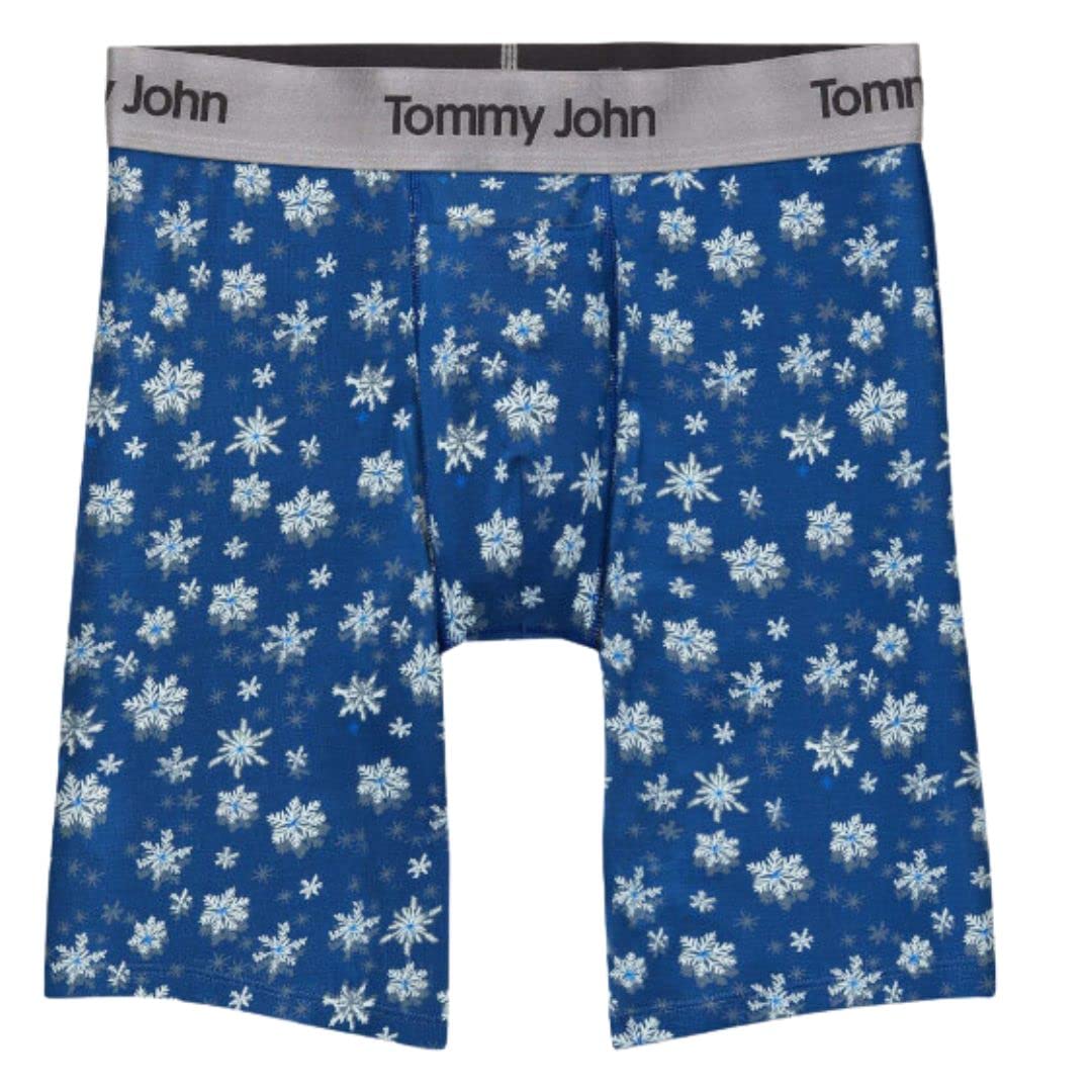 Tommy John Men’s Boxer Briefs 8” Underwear - Second Skin Boxers with ...