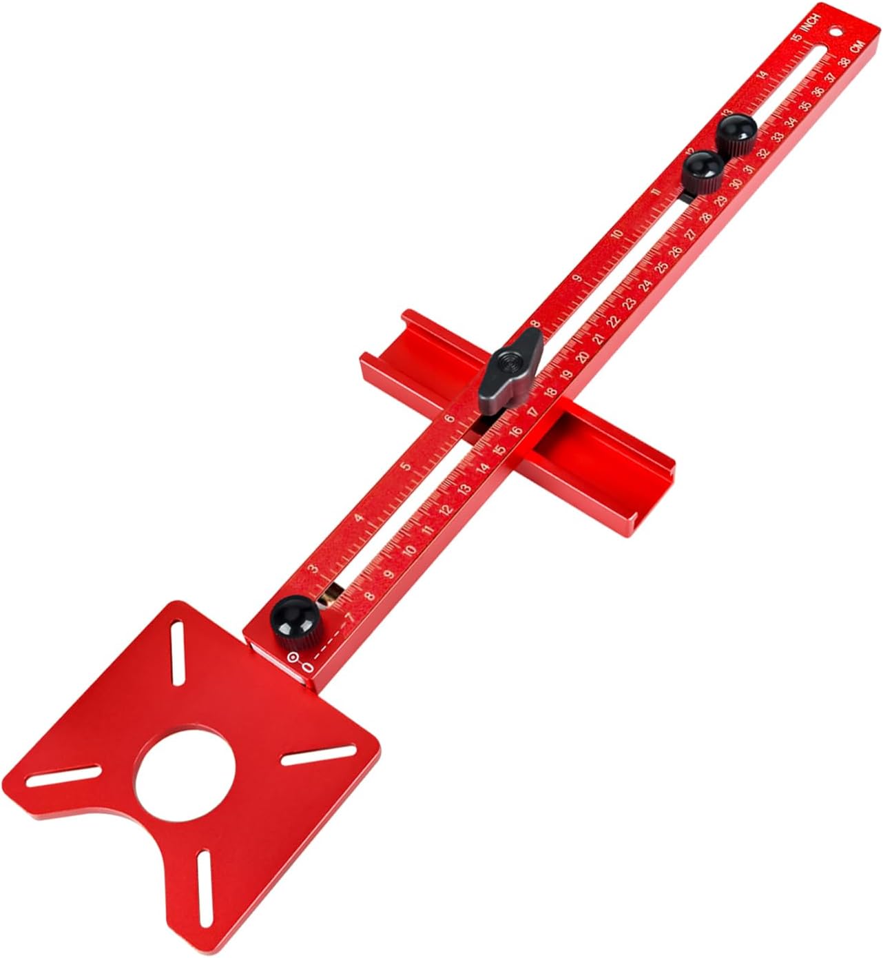 4 in 1 Router Milling Groove Bracket, Metric MM Router Circle Cutting ...