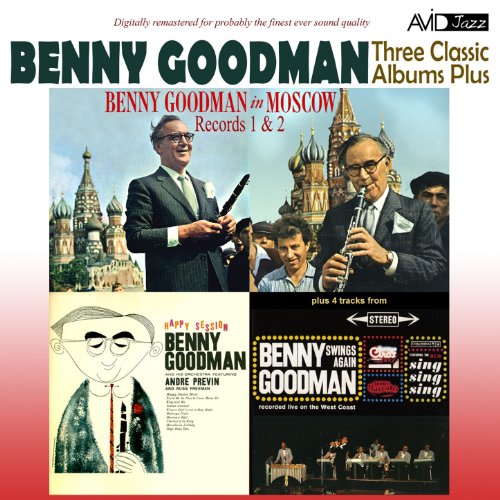 Amazon.co.jp: Three Classic Albums Plus (Benny Goodman in Moscow Record ...