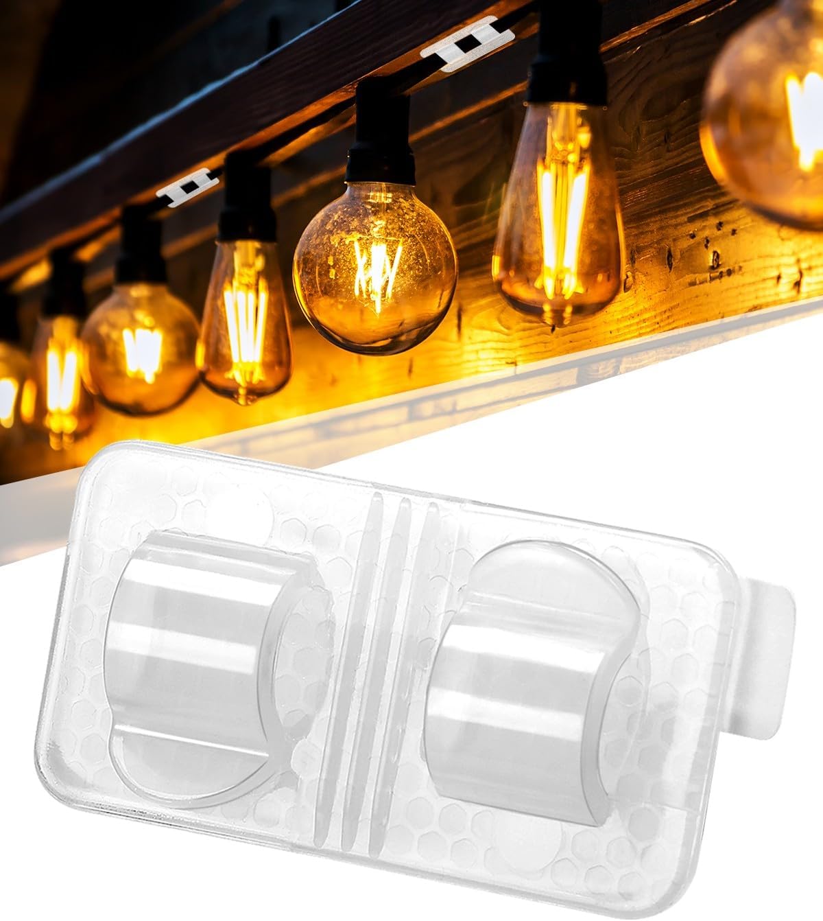 Amazon.com: Hooks for Outdoor String Lights Clips: 39Pcs Hanging ...