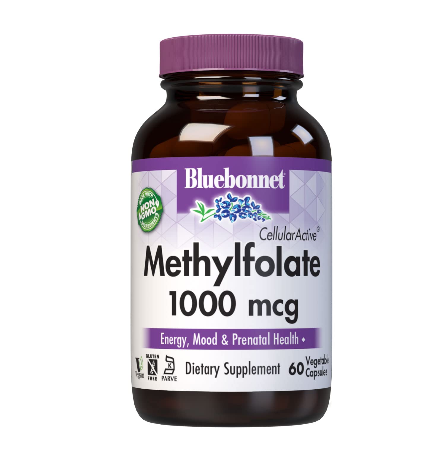 Amazon.com: Bluebonnet Nutrition CellularActive Methylfolate 1000 mcg ...