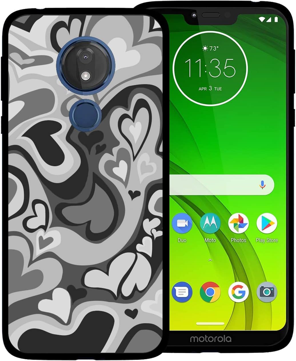 Amazon.com: zaztify Phone Case for Motorola Moto G7 Power/Supra/Optimo ...