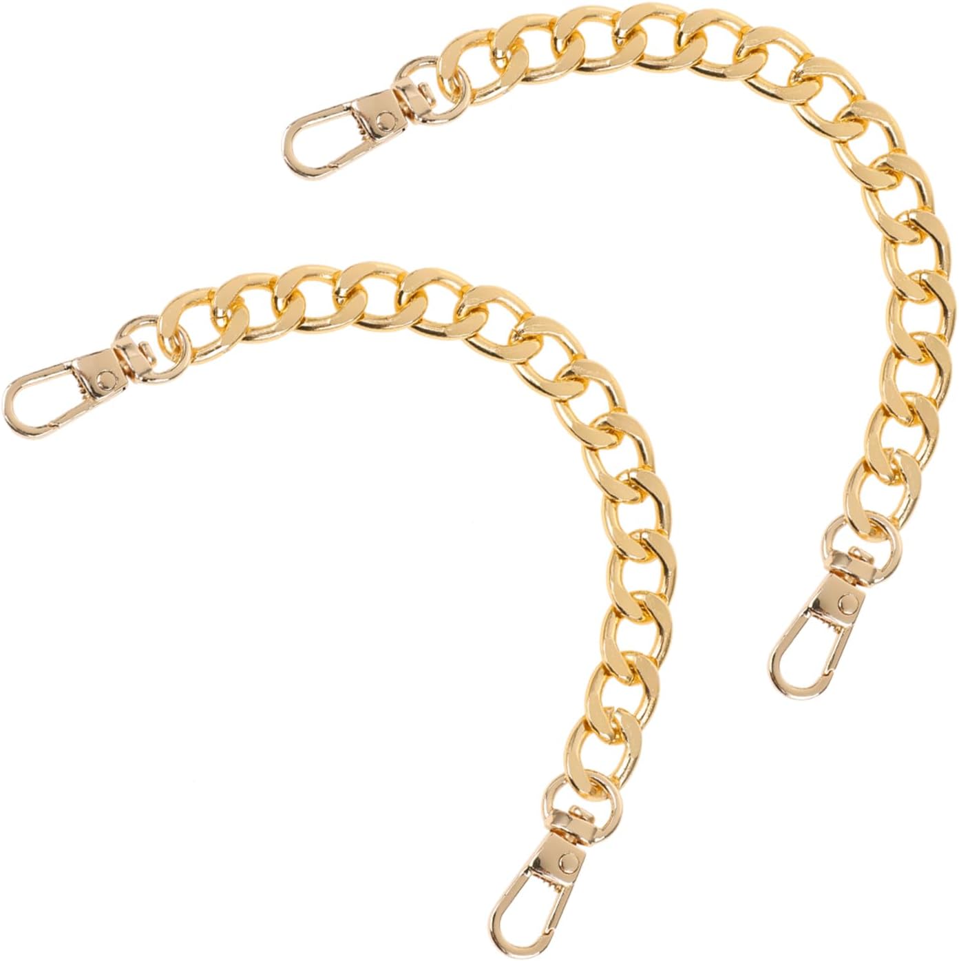 Amazon.com: Tucnoeu 2pcs Purse Extender Chain,7.9 Inch Gold Purse Chain ...