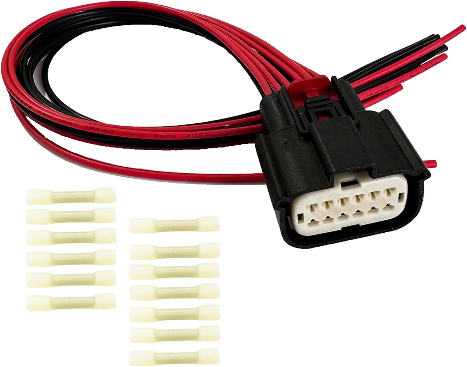 Amazon.com: Micarun 12 Pin Headlights Halogen Wiring Harness Connector ...