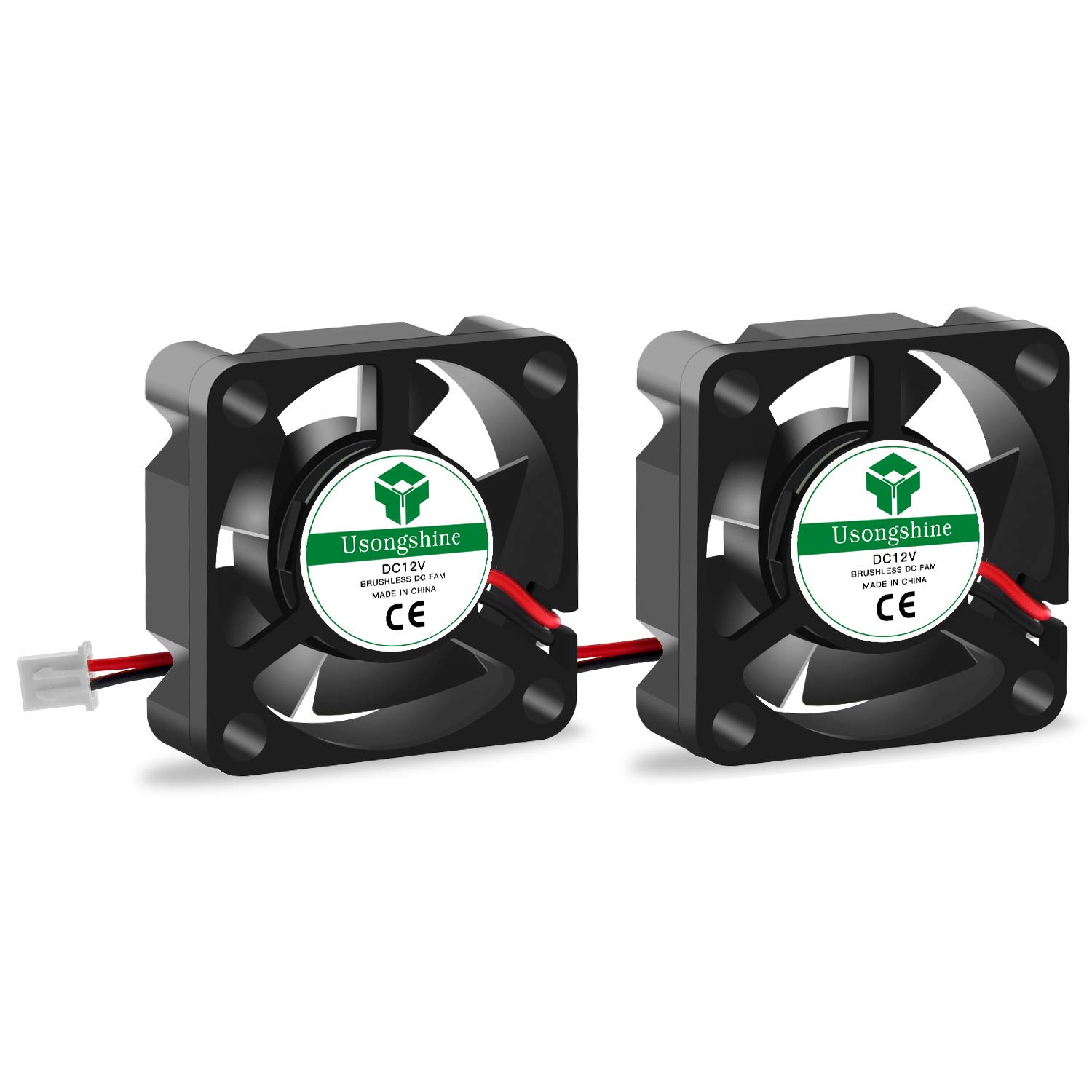 Amazon.com: Usongshine 3D Printer Cooling Fan 30 x 30 x10mm 3010 DC 12V ...