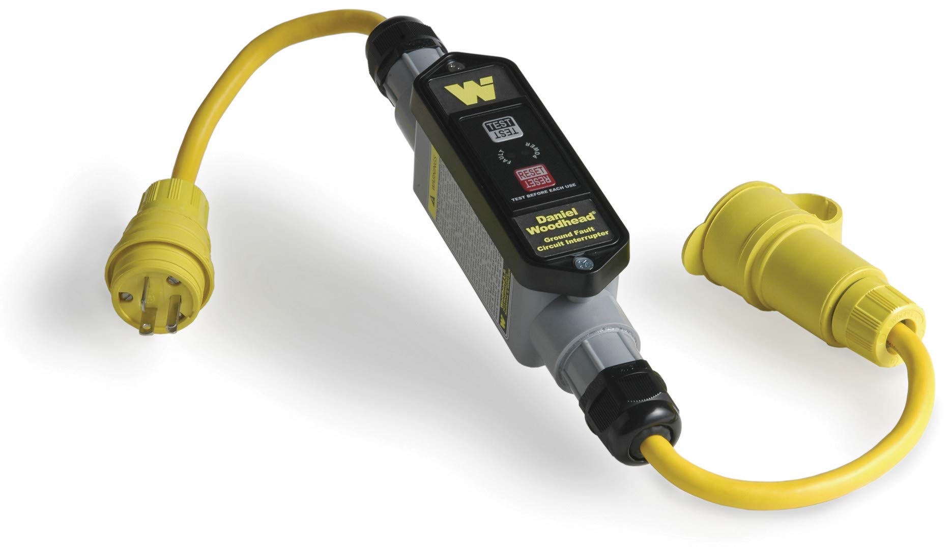 Buy Woodhead 24052-1A Super-Safeway Watertite GFCI Plug and Connector ...