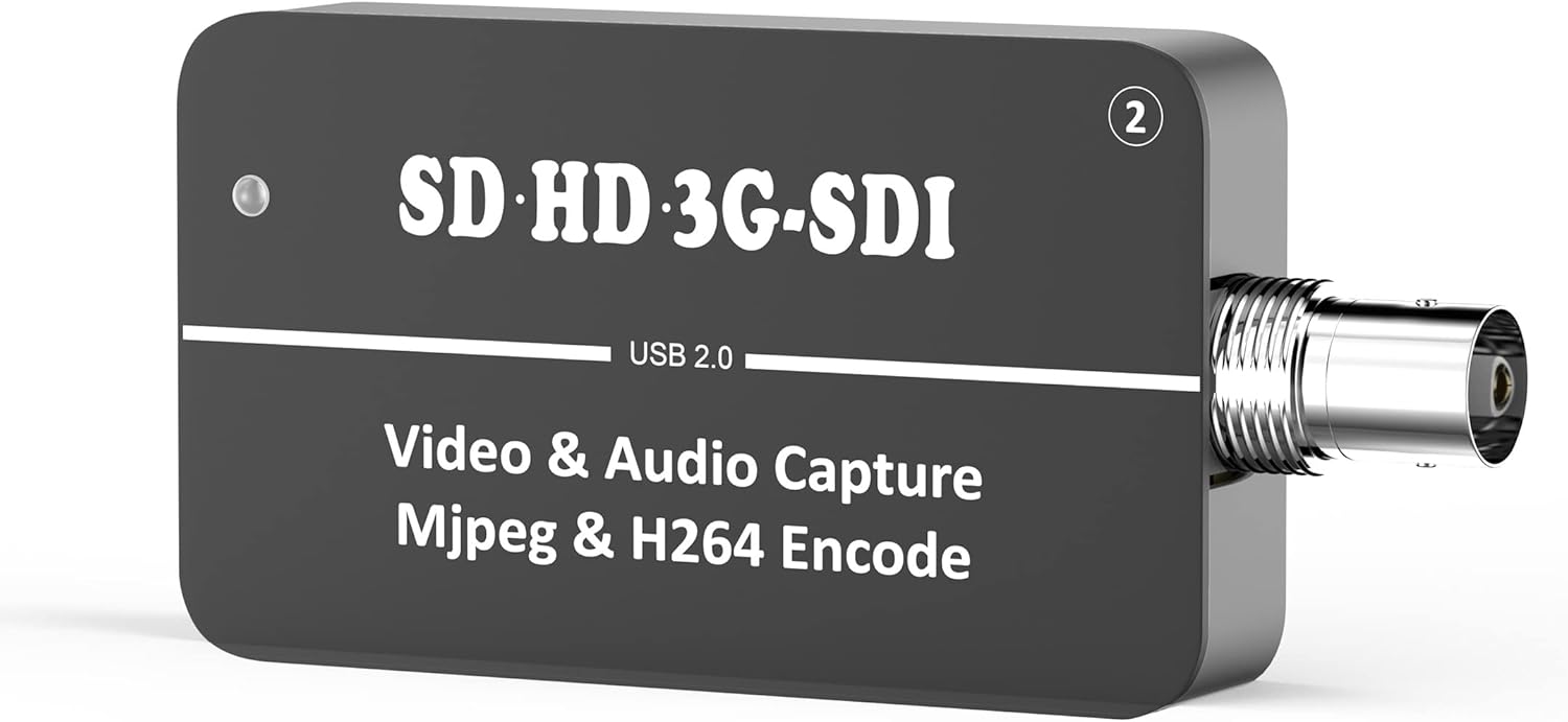 Amazon.com: LCC262 SDI to USB 2.0 SD/HD/3G-SDI to USB Capture Encoder Card,H264&MJPEG 1080 SDI ...