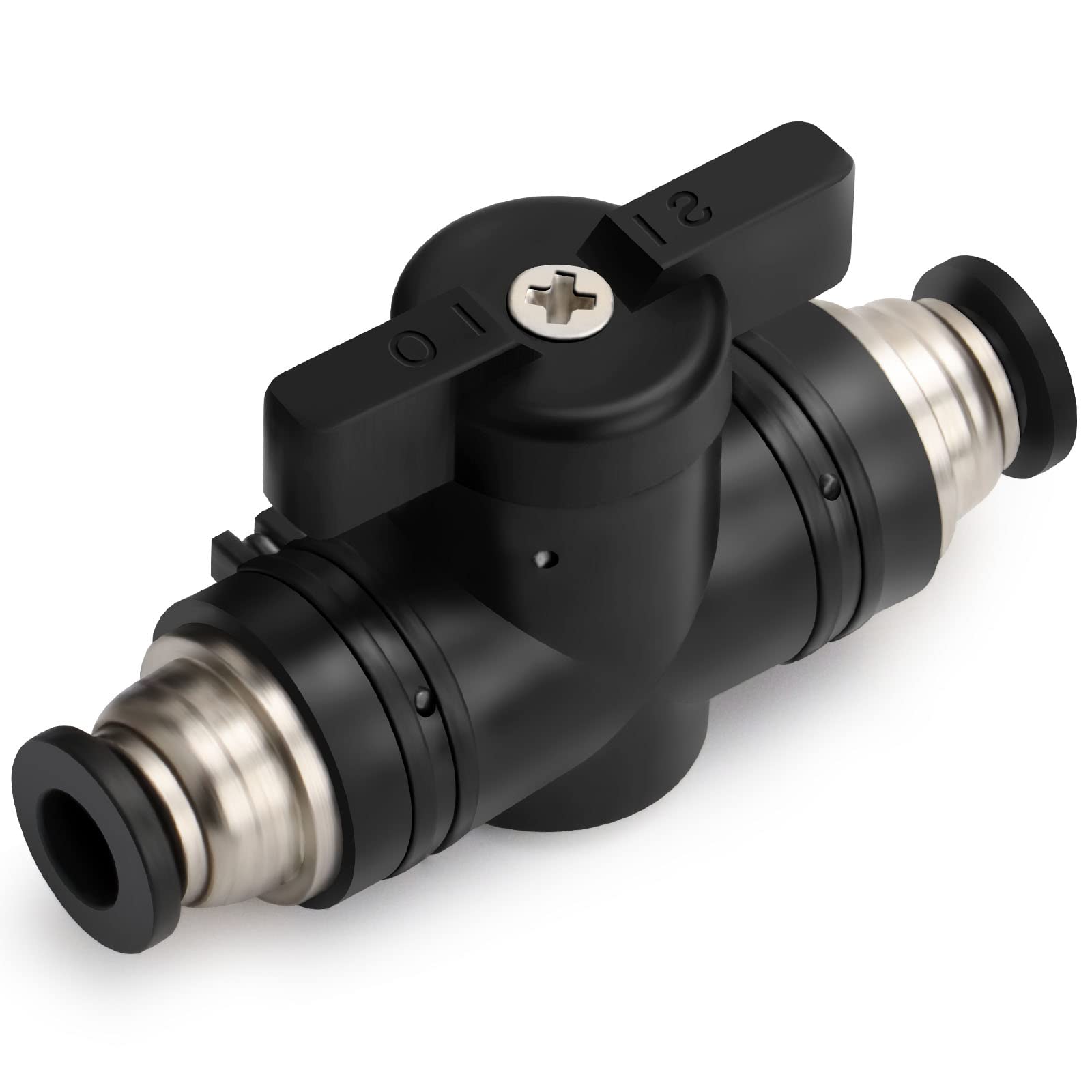 Buy ChillWaves 1 Packs 8mm Air Flow Control Ball Valve Quick Connect ...