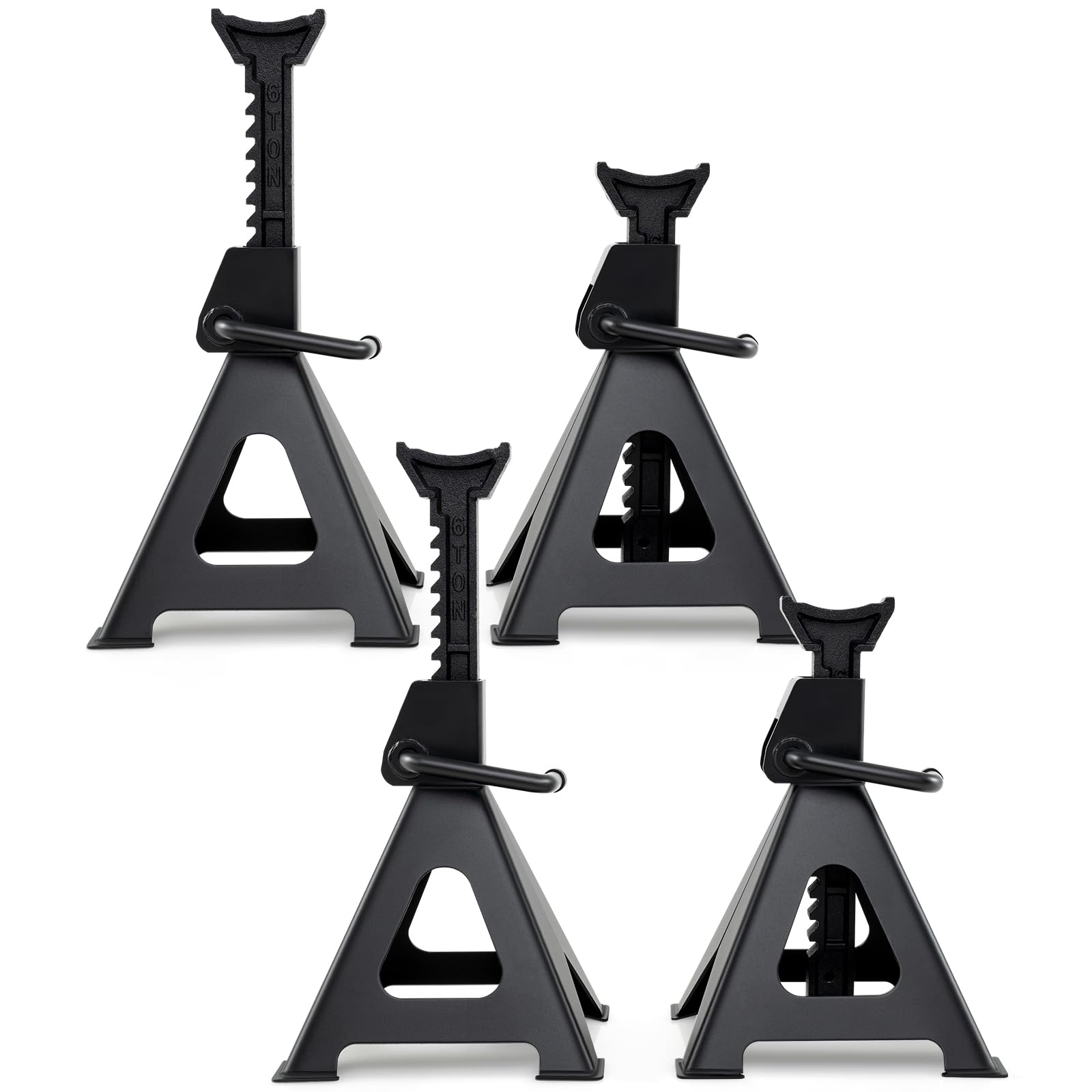 Amazon.com: Toolsempire 6 Ton Jack Stands, 4 Pieces Under Hoist Jack ...