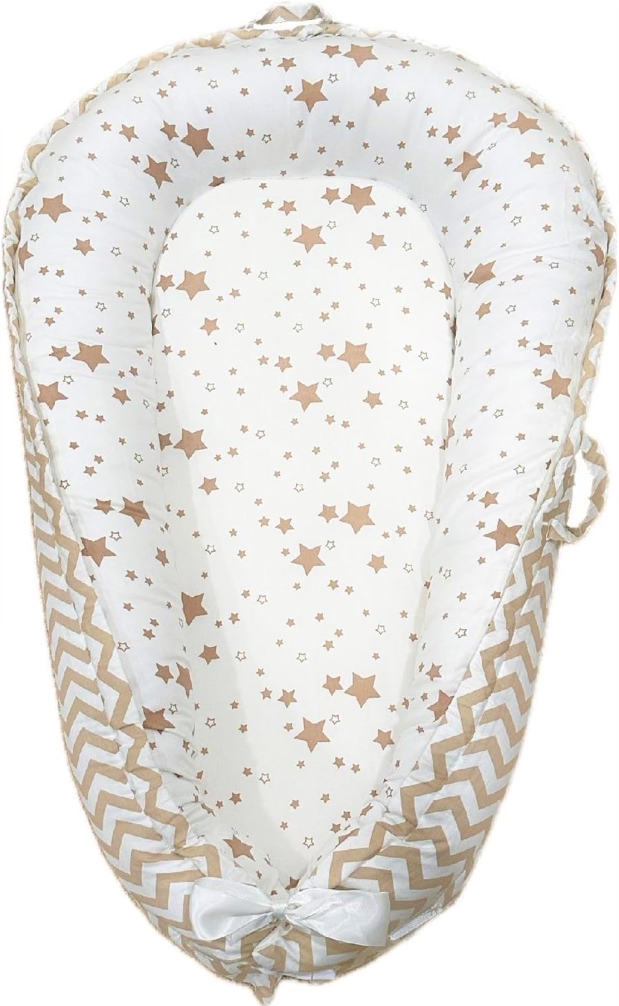 Amazon.com : Aila+Aiden Baby Nest, Baby Lounger, Organic Cotton Lounger ...