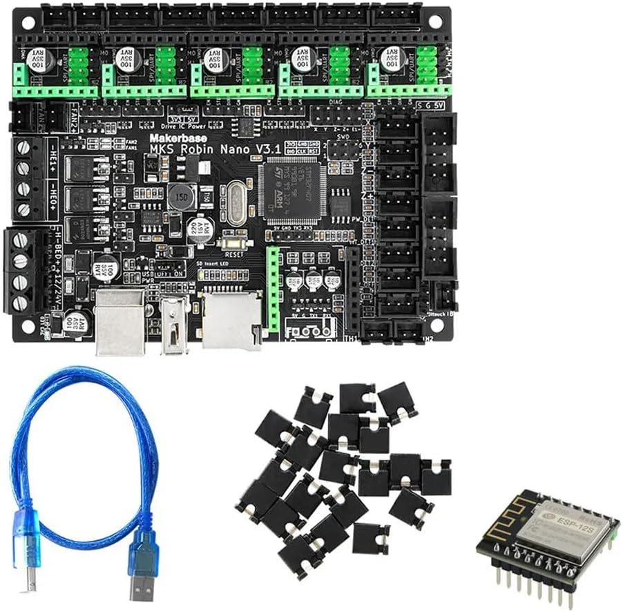 Amazon.com: HANLEES MKS Robin Nano V3.1 32bit 168MHz Controller ...