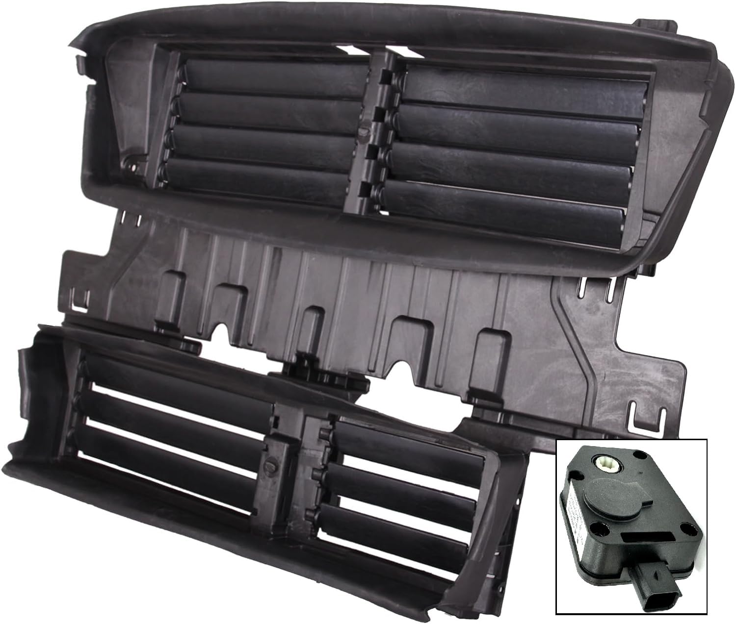 Amazon.com: TYG (CAPA QUALITY) Active Grille Shutter For Ford Fusion ...