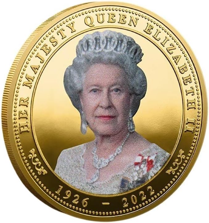 Amazon.com: Queen Elizabeth II Gold Bill Coins, Gold 100 Bill Uk Royal ...