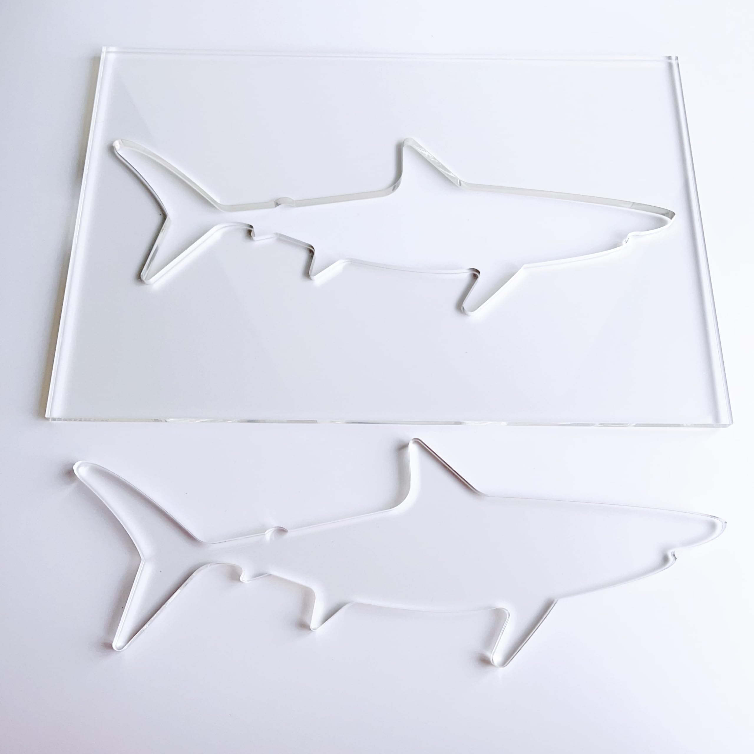 Shark Router Template, Router Inlay Template, Clear Acrylic Router Jig ...