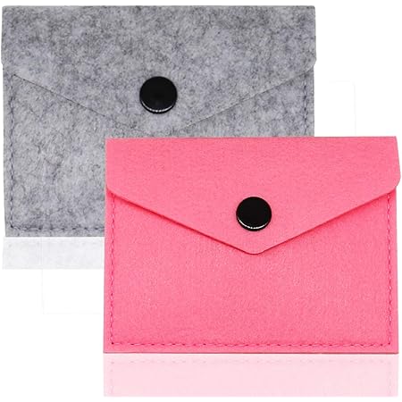 Amazon.com: 2 Pack Birth Control Pill Case Sleeve Packet PU Leather ...