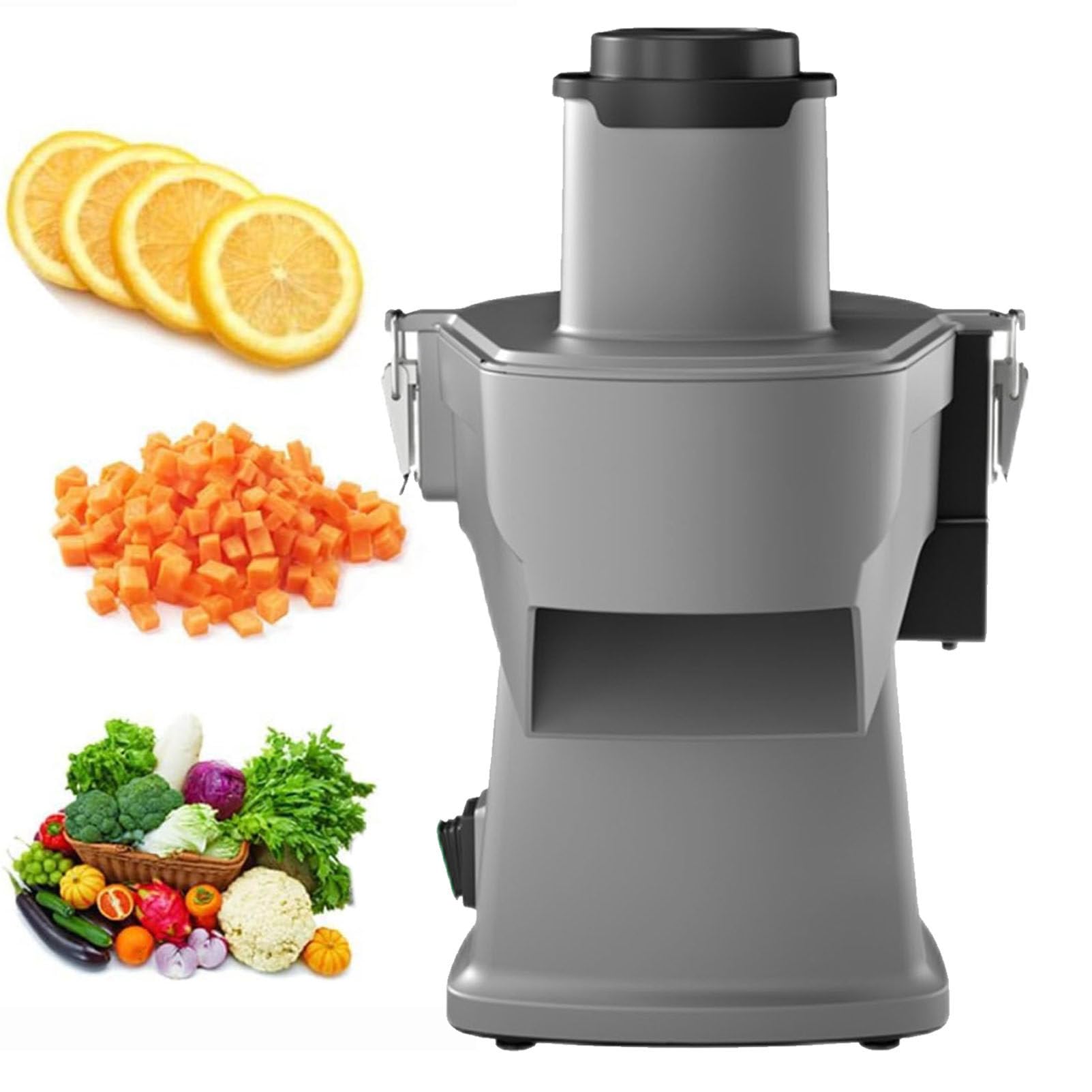 Electric Vegetable Dicer, Commercial 200W Vegetable Chopper Dicer ...