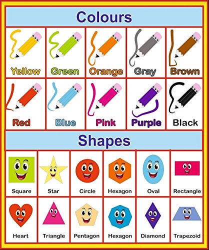 Basic Color Chart For Kids