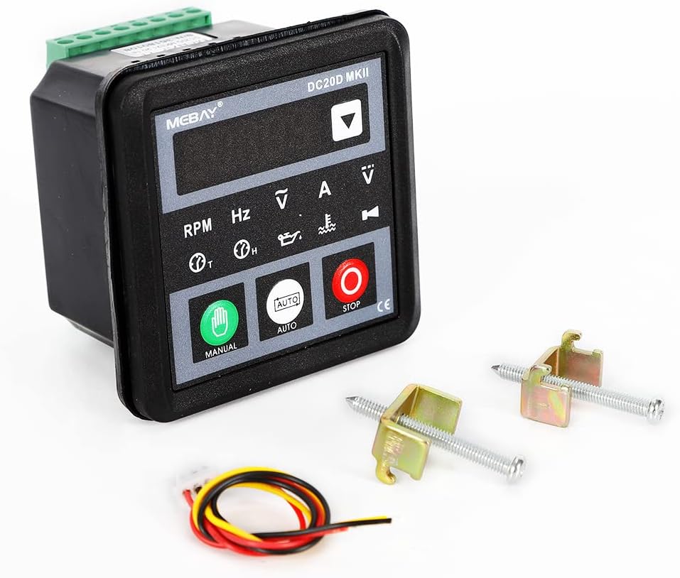 Amazon.com: DC20D MKII Genset Controller Module Manual/Auto for ...