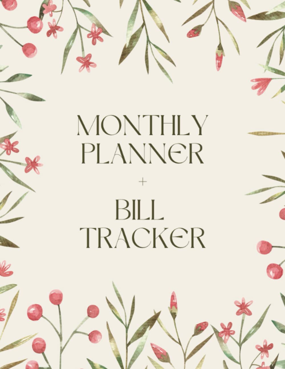 Snapklik.com : Monthly Planner + Bill Tracker: A 3 Year Undated Planner ...